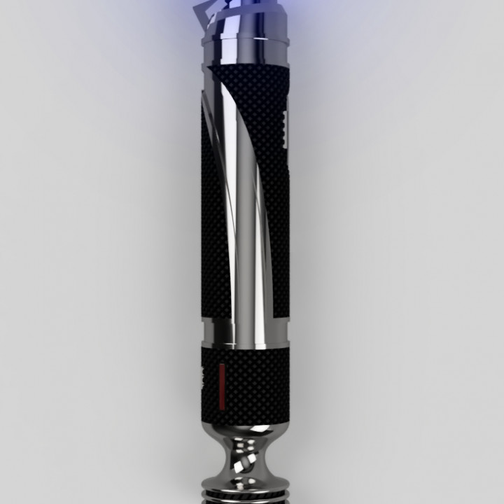 3D Printable Custom Lightsaber by Sy Fontenot