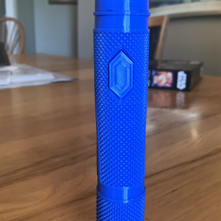 3D Printable Custom Lightsaber by Sy Fontenot