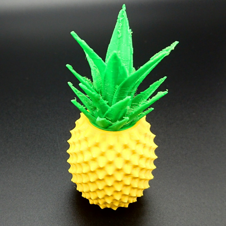 3D Printable Pineapple Container by DasMia