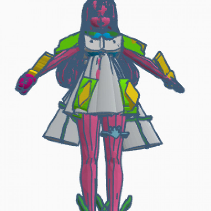 3D Printable Mythra xenoblade chronicle 2 by Skrel