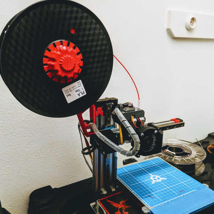3D Printable Cetus Vertical spool holder by Racush Strago