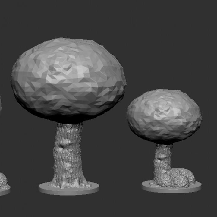 3D Printable DEMO TREE - For "The Foreste" project by Eskice Miniature ...