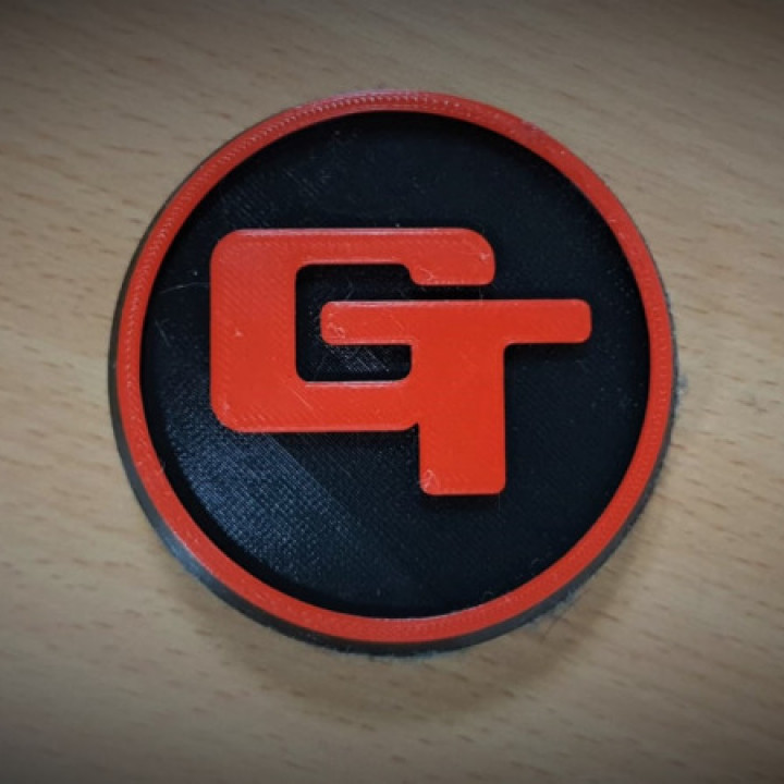 3D Printable GT Ford sign emblem by Dal Part