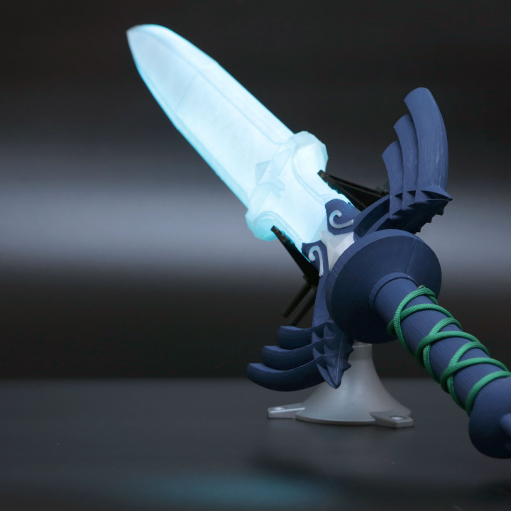 3D Printable LED Zelda Master Sword by Adafruit Industries