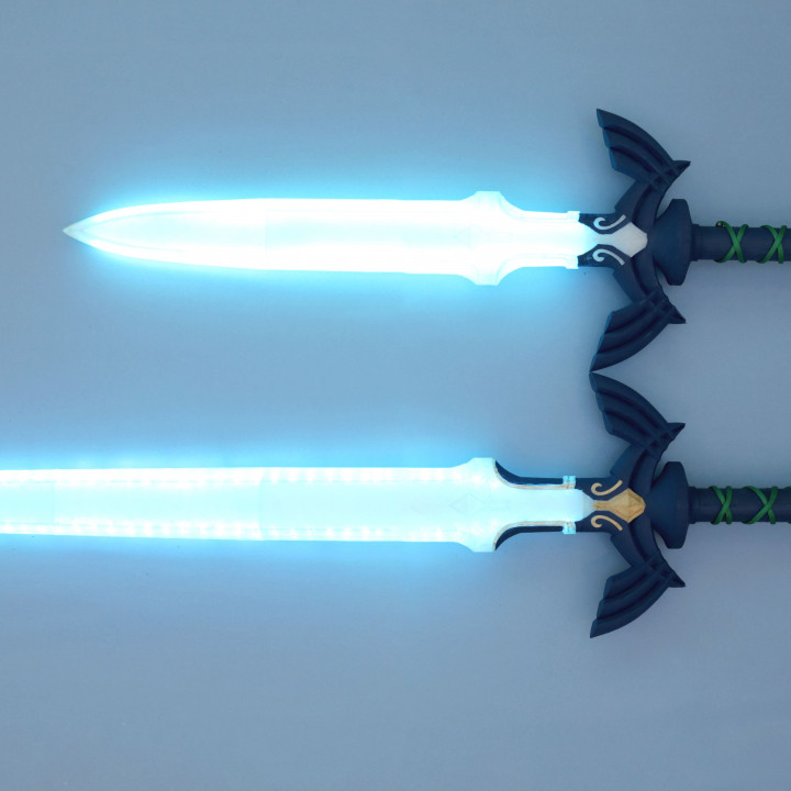 3D Printable LED Zelda Master Sword by Adafruit Industries