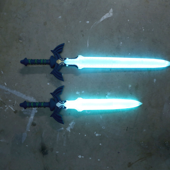 3D Printable LED Zelda Master Sword by Adafruit Industries