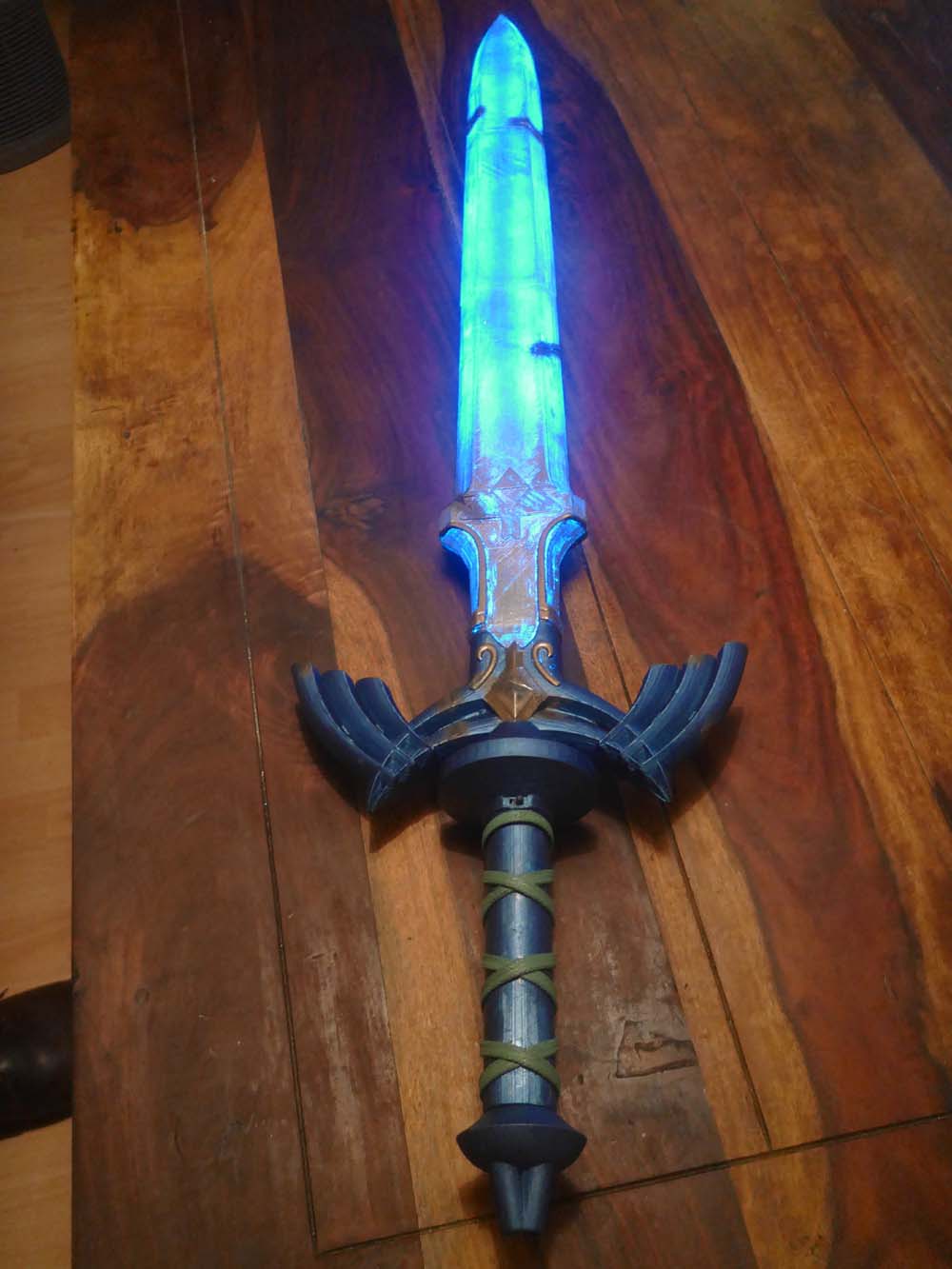 3D Printable LED Zelda Master Sword by Adafruit Industries