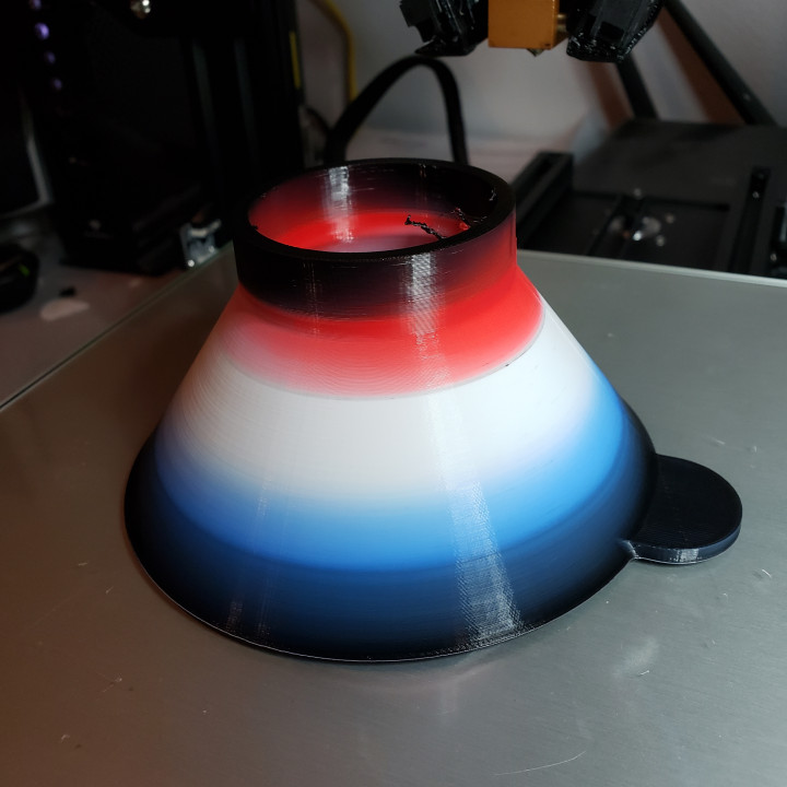 3D Printable Wide funnel for Baby Formula (powder) by Rodney Korn