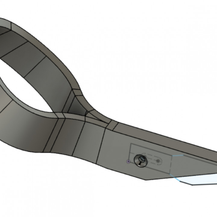 3D Printable Fingertip X-Acto Blade Holder by Josh