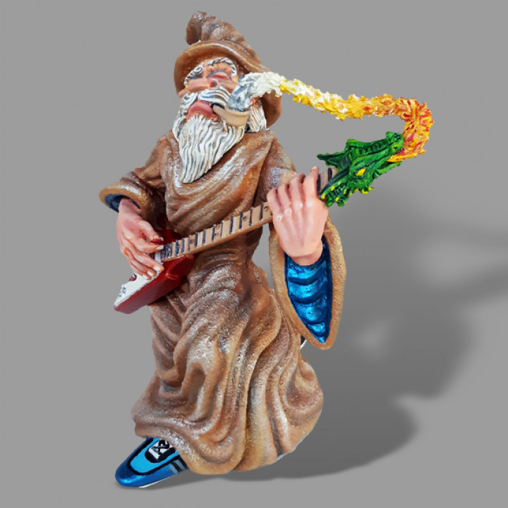 3D Printable Guitar Wizard by Richard Hanson