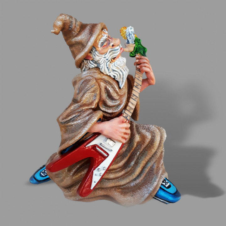 3D Printable Guitar Wizard by Richard Hanson