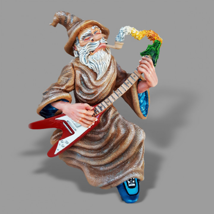 3D Printable Guitar Wizard by Richard Hanson