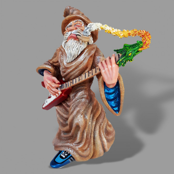 3D Printable Guitar Wizard by Richard Hanson
