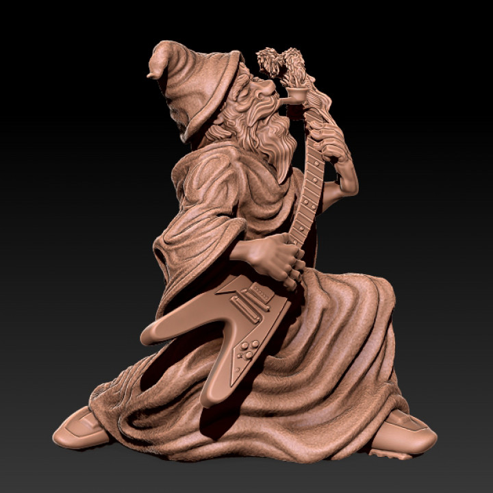 3D Printable Guitar Wizard by Richard Hanson
