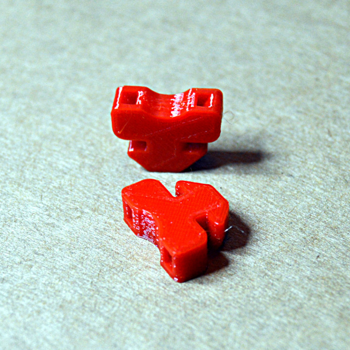 3D Printable 2020 zip tie clip by TOPE designs