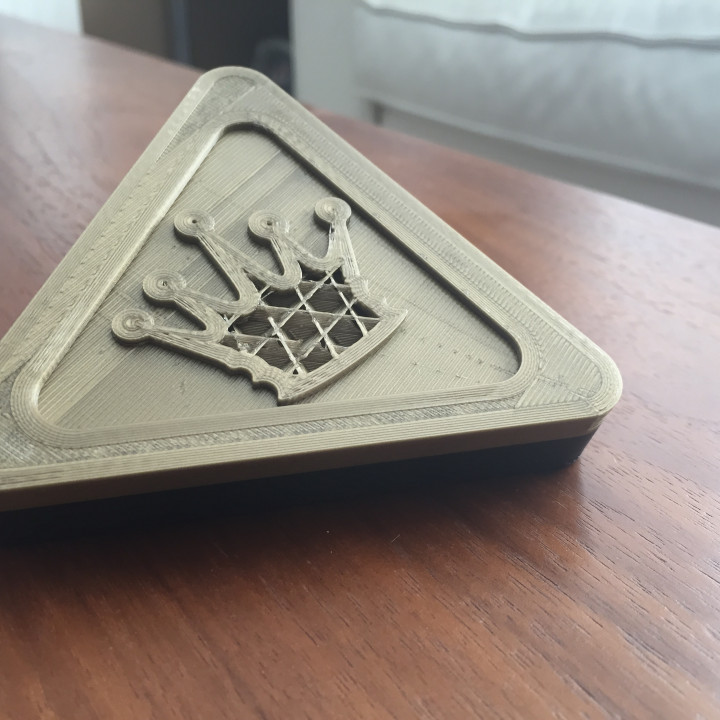 3D Printable The King of Random -- Tribute by Levi Giesbrecht