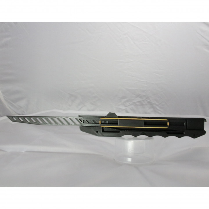 3D Printable OTF Switch Blade prop by Simon Haase