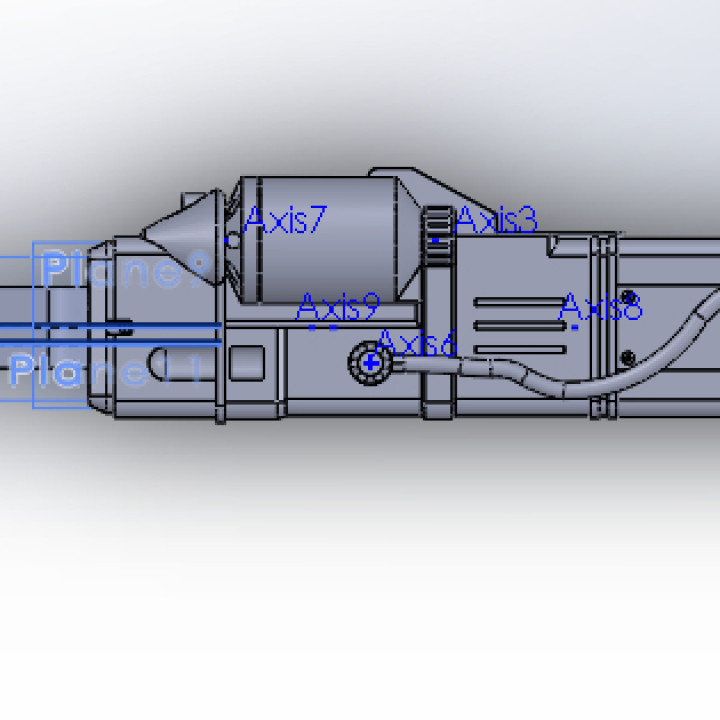 3D Printable Fallout Laser Rifle by Cianan Gordon