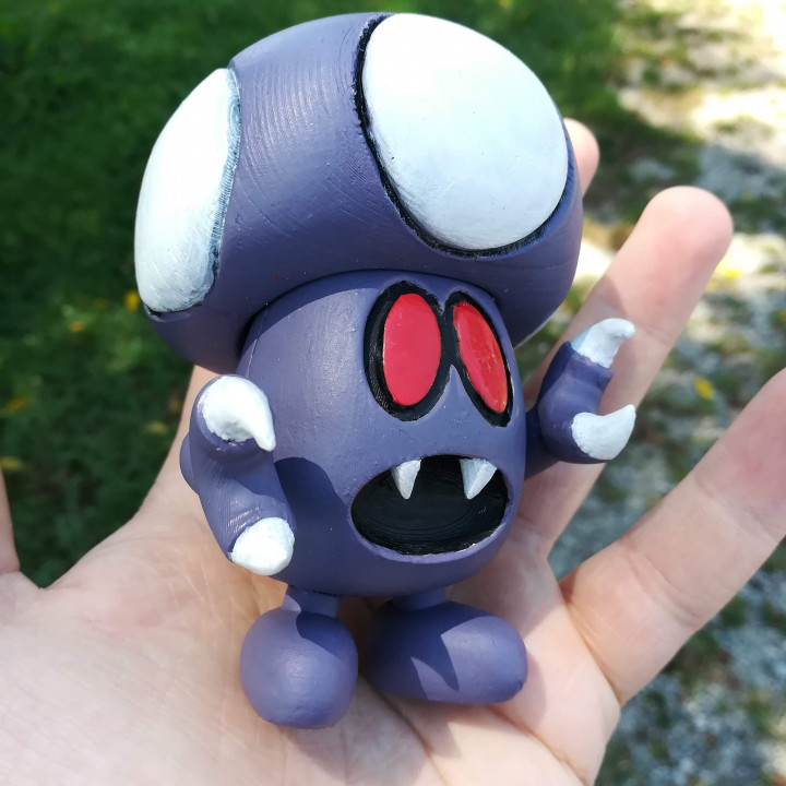 3D Printable Shroob by Zeke Howell