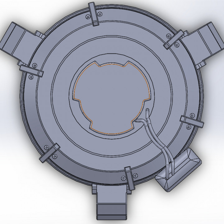 3D Printable Junkrat's Mine by Cianan Gordon