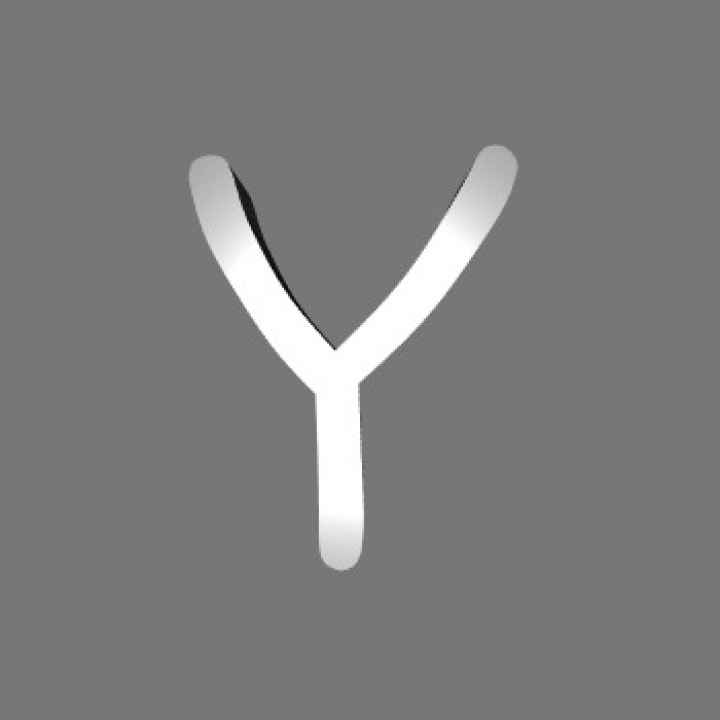 3D Printable Y by Clement C.