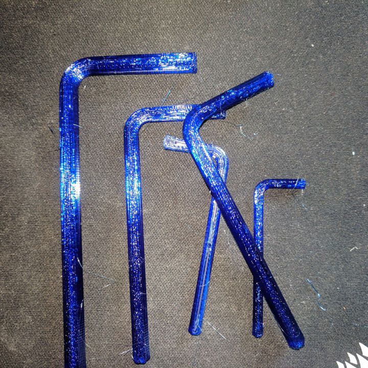 3D Printable Allen Keys by Brandon Beller