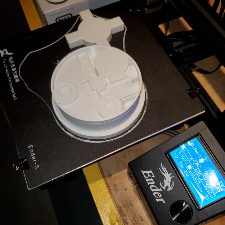 3D Printable PMN-2 Landmine by Jonathan Lavoie