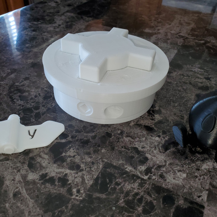 3D Printable PMN-2 Landmine by Jonathan Lavoie