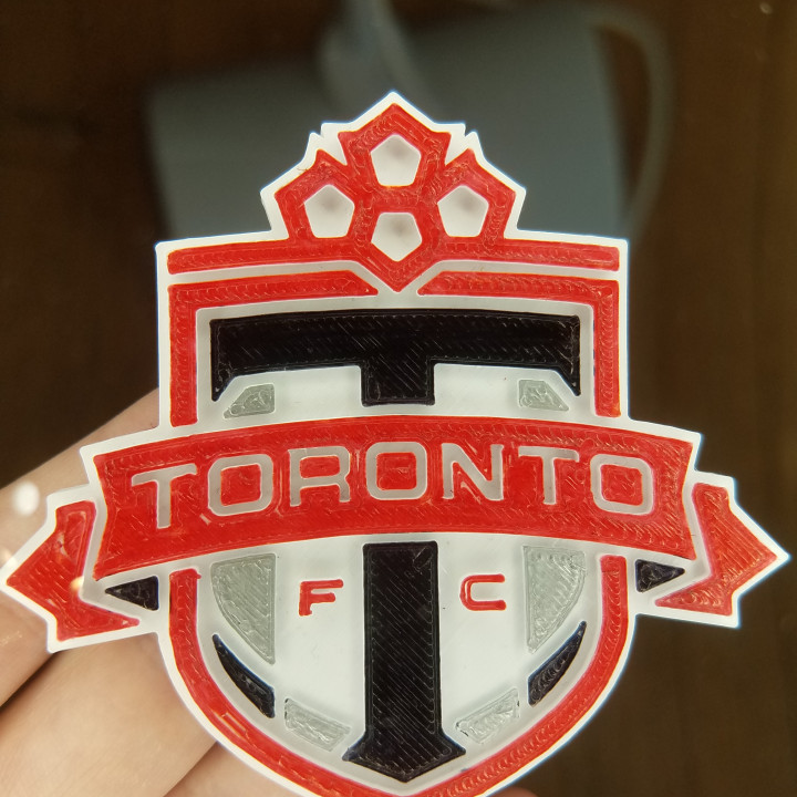 3D Printable Toronto FC logo by Anthony Reitan