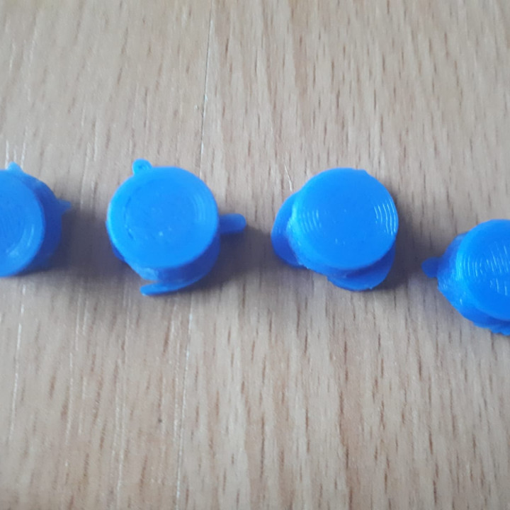 3D Printable Crocs button base and motive by Toni