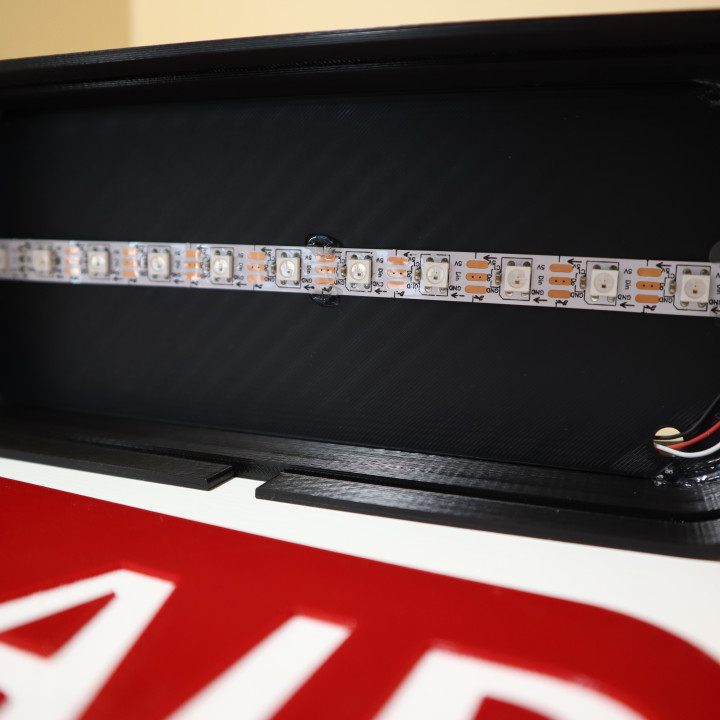 3D Printable Remote ON AIR Light-Up Sign by The Ray Gun Project