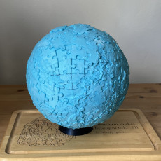 3D Printable The Earth Puzzle by fhuable