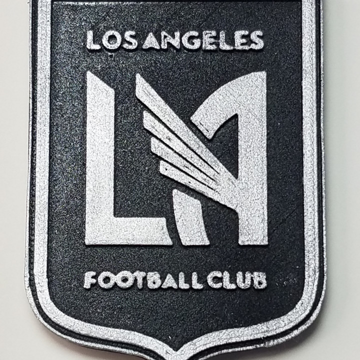 3D Printable Los Angeles Football Club logo by Anthony Reitan