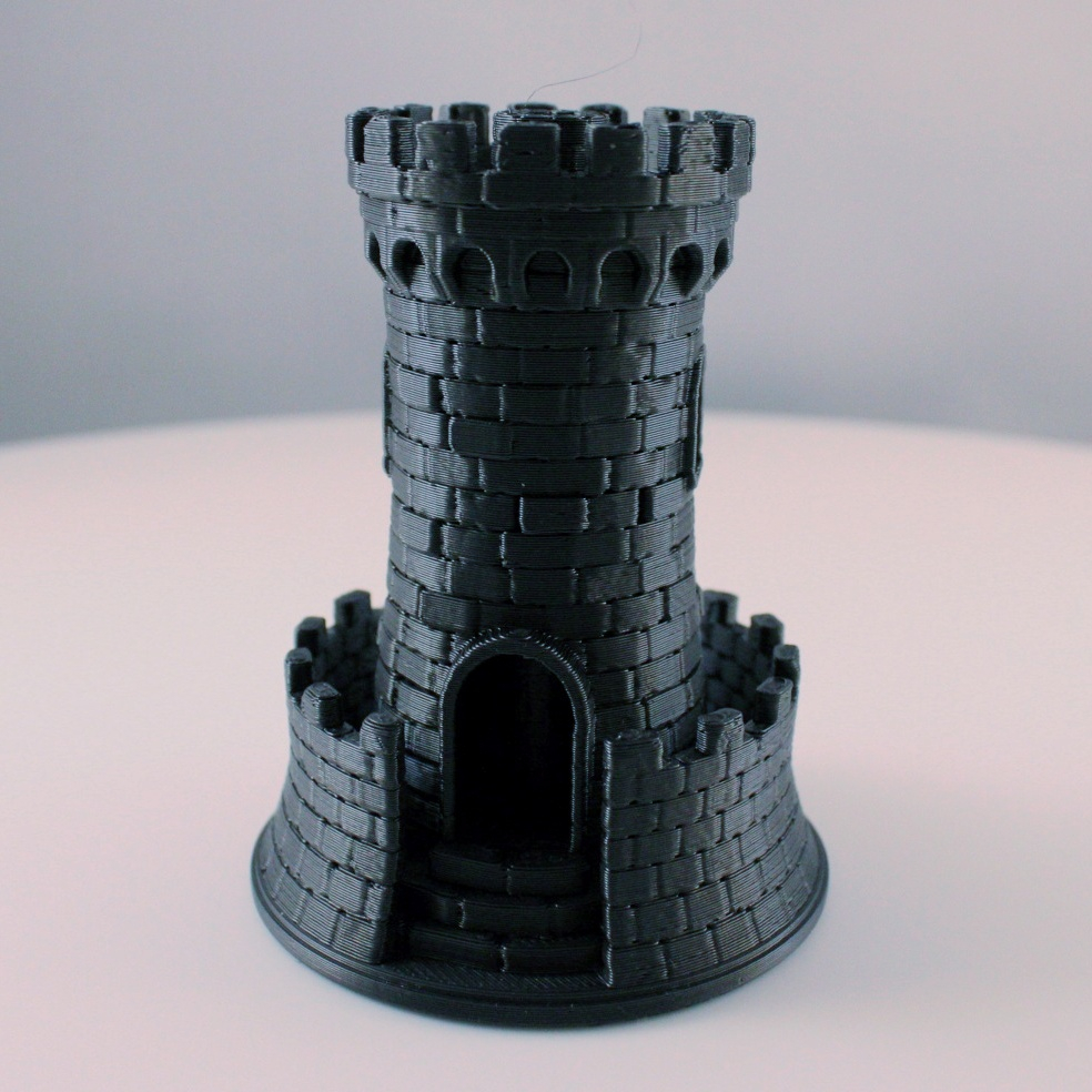 3D Printable Brick Tower by Jukka Seppänen