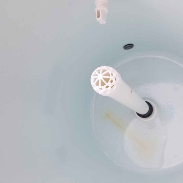 3D Printable Live Well Drain Guard by Wyatt