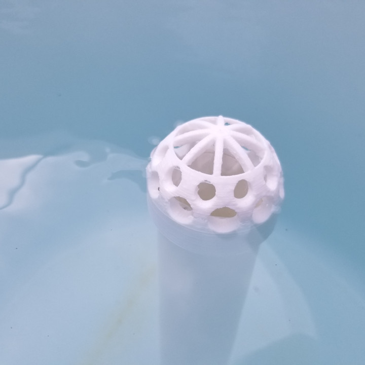 3D Printable Live Well Drain Guard by Wyatt
