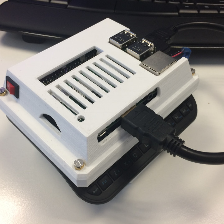 3D Printable Portable RPI PC by ovi