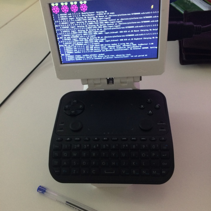 3D Printable Portable RPI PC by ovi