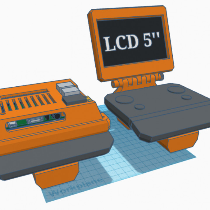 3D Printable Portable RPI PC by ovi