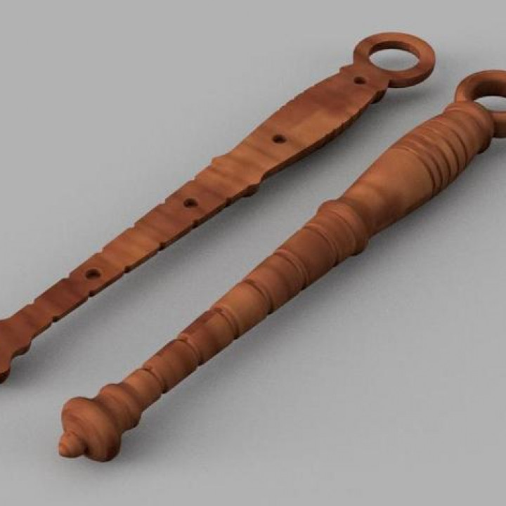 3D Printable Ring (finger) distaff / Spinnrocken oder Fingerkunkel by ...