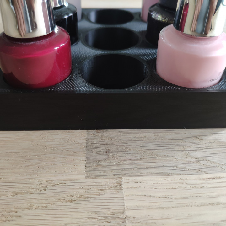 3D Printable OPI Nail Polish Stand by Morten Jensen
