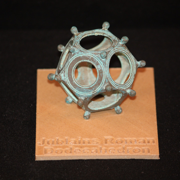 3D Printable Roman Dedocahedron by Marco3D