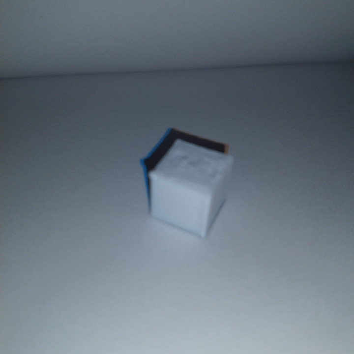 3D Printable pla sample cube by slasken06