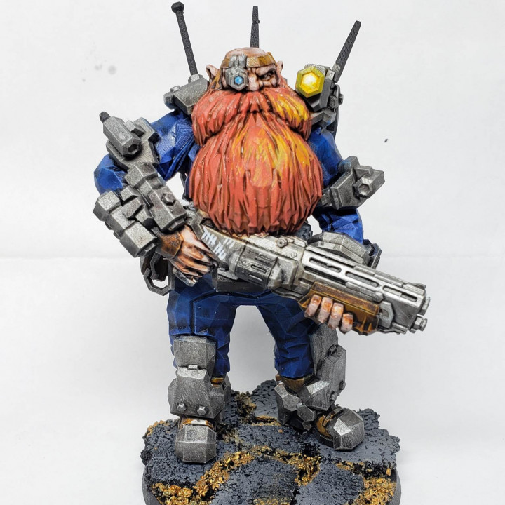 3D Print of Engie from Deep Rock Galactic (DRG) by jacksonb1