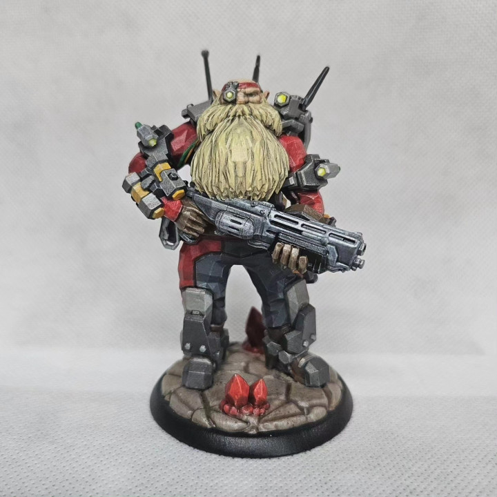 3D Print of Engie from Deep Rock Galactic (DRG) by JFran