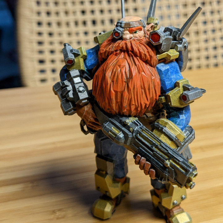 3D Print of Engie from Deep Rock Galactic (DRG) by fookatchu