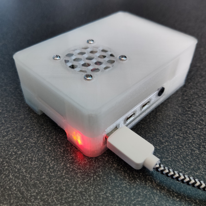 3D Print of Raspberry Pi 4 case by JimCol