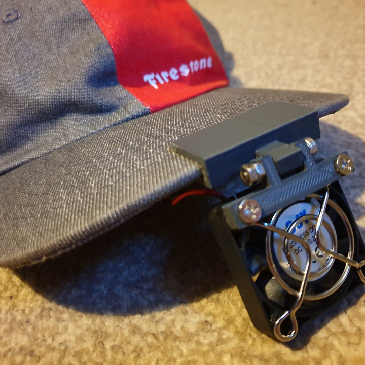 3D Printable Cap Cooler by Sam
