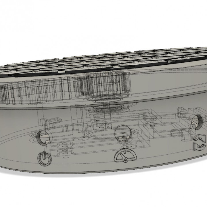 3D Printable Display Turntable by moXDesign