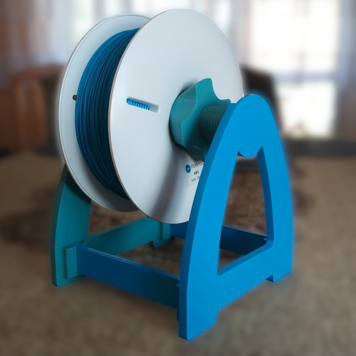 3D Printable Spool Stand by Paweł
